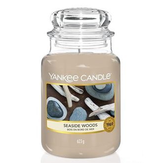 Yankee Candle Company Yankee Candle bougie jarre parfumée | grande taille | Bois en Bord De Mer | jusquà 150 heures de combustion | Cadeaux pour femmes