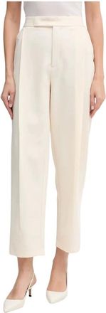 Oui Damen, Hosen, Beige, SGr&ouml;&szlig;e
