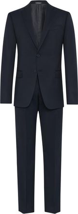 Emporio Armani Anzug aus einem leicht elastischen Schurwoll-Mix in