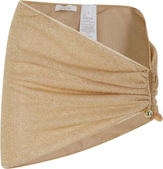 Os&eacute;ree Femme, Shorts, Jaune, Taille: 38 FR Lumi&egrave;re Stones Pareo
