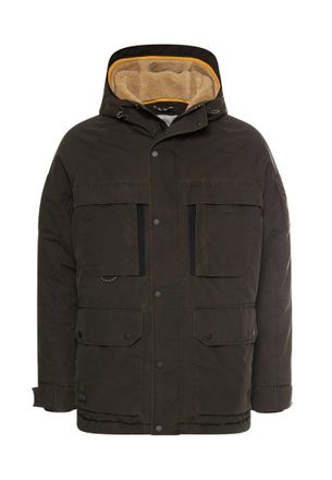 Camel Active Herren Winterjacke mit Taschen Dunkelbraun, menswear-102