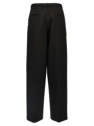 Jil Sander Wool Trousers - Black