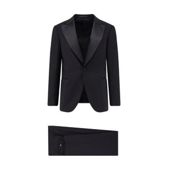 Corneliani Homme, Costumes, Noir, Taille: XL Smoking
