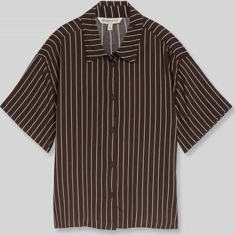 Tom Tailor Denim Boxy Fit Freizeithemd aus reiner Viskose