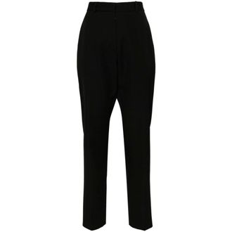 Lanvin Femme, Pantalons, Noir, Taille: 38 FR Pantalon Cigarette