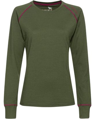 Parforce Damen Baselayer Longsleeve Merino-Mix Oliv XL