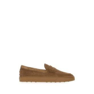 Tod's Homme, Chaussures, Brun, Taille: 42 1/2 EU Mocassins en daim