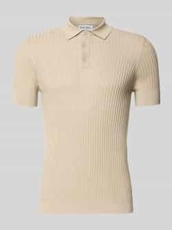 Antony Morato Slim Fit Poloshirt aus Viskose-Mix mit Leinen-Anteil