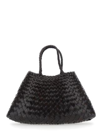 Dragon Diffusion Womens Handbag Santa Croce Small Brown Leather Handbags Hand Bags