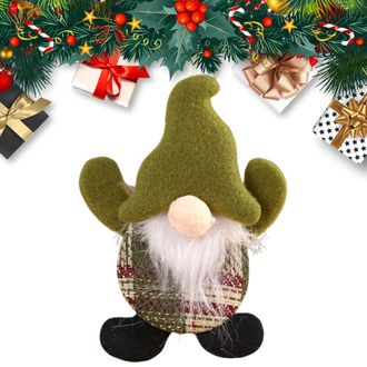 Generic Weihnachtsdekoration Gartenzwerge - Ornamente Zwerge aus Pl&uuml;sch Weihnachtsdekoration - dekorativer Stoff f&uuml;r Tasche Schlafzimmer B&uuml;ro T&uuml;r Fenster