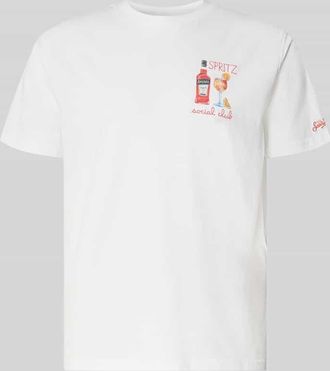 MC2 Saint Barth T-Shirt mit Stitchings Modell PORTOFINO
