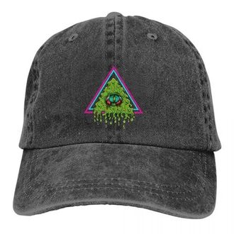 Generic Casquette de baseball animal multicolore chapeau &agrave; visi&egrave;re pour femme Illuminati Monster personnalis&eacute; visi&egrave;re protection chapeaux cadeau