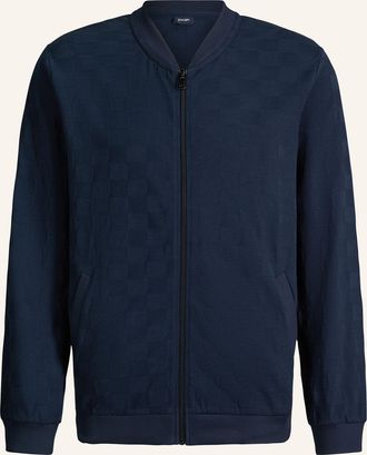 Joop Loungewear Sweatjacke blau