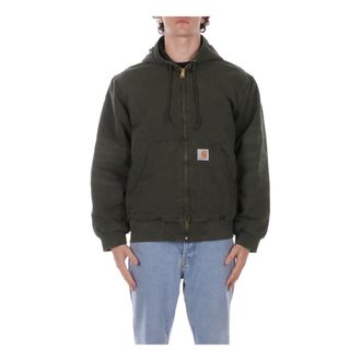 Carhartt Work in Progress Hooded Jacket - - Jackets - Herren - Gr&uuml;n - M