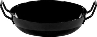 Krüger Karl Krüger Schlemmerpfanne, Emaille, 20 cm, Schwarz