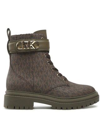 Michael Kors Schn&uuml;rstiefeletten Parker 40F2PKFE5B Braun
