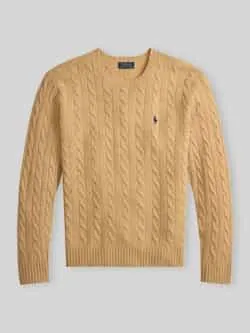 Polo Ralph Lauren Regular Fit Pullover aus Woll-Kaschmir-Mix