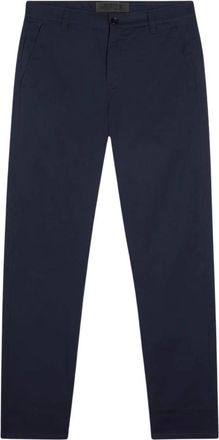 Aspesi Homme, Pantalons, Bleu, Taille: 2XL Pantalone Chino Cotone Nylon Comfort