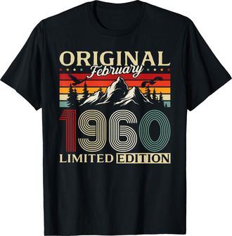 Generic 66. Geburtstag Februar 1960 Original Limited Edition T-Shirt