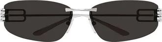 Balenciaga BB0484S Sunglasses - Gray