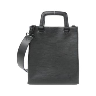 Louis Vuitton Pre-owned Epi Sac Plat Fold Leather Bag - - Pre-owned - Herren - Schwarzk - ONE SIZE
