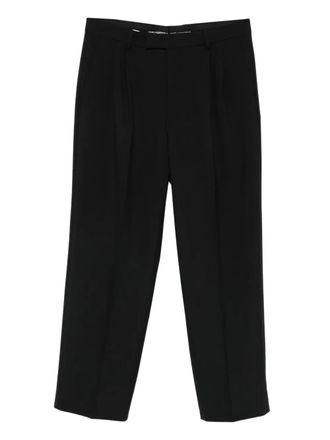 Karl Lagerfeld pantalon de costume &agrave; plis - Noir