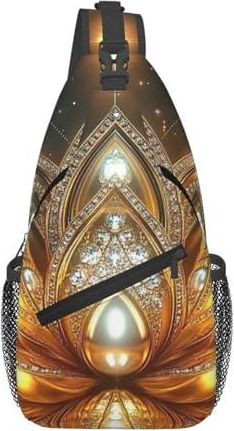 Generic Seven Chakras Meditation Zen - Sac &agrave; bandouli&egrave;re Holy Lotus Sac &agrave; bandouli&egrave;re Sac &agrave; dos de voyage Sac &agrave; dos &agrave; bandouli&egrave;re pour homme Sac &agrave; dos de rand