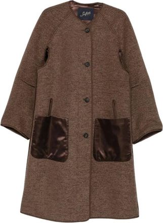 Seafarer Manteau droit - Femme - Manteaux - Brun - Taille: 36 FR