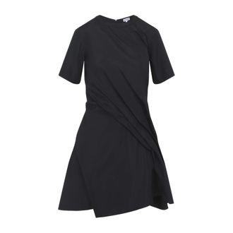 Loewe Draped Dress - - Dresses - Damen - Schwarzk - XS