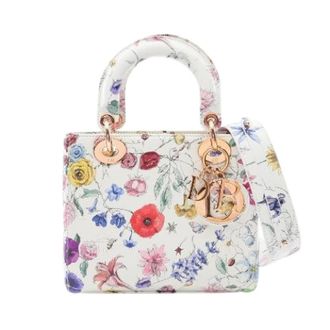 Dior Sac &agrave; main Pre-owned Lady MY ABC Small Florilege en cuir- port&eacute; 2 mani&egrave;res - Femme - Pre-owned - Multicolore - Taille: ONE Size