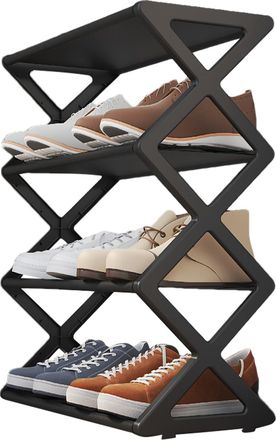 Generico mehrst&ouml;ckiges Aufbewahrungsregal, Schuhhalter, platzsparendes Metallgestell | Eingangsschrank, Bad, Garage, Zuhause, t&auml;glicher Gebrauch von o