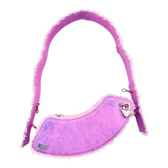 GCDS Gcds, Femme, Sacs, Rose, Taille: ONE Size Comma Shoulder Bag