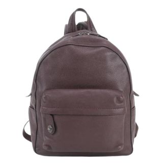 Coach Sac &agrave; dos bandouli&egrave;re en cuir Pre-owned - Femme - Pre-owned - Brun - Taille: ONE Size