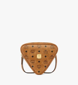 MCM Aren Tamburin-Pouch in Visetos