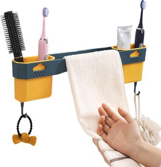 Generic Wandregale, Wandregal f&uuml;r die K&uuml;che - Duschablage Wasserdicht ohne Bohren | Wandregal f&uuml;r Dusch-Organizer, Handtuchhalter, Badezimmerregal, Gesichtsw&auml;