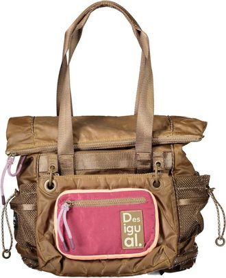 Desigual Femme, Sacs, Brun, Taille: ONE Size Back BAG NEO Grunge Voyager
