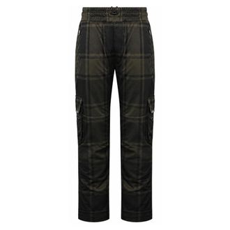 Represent Milit&auml;r Herren Braune Karierte Jogginghose