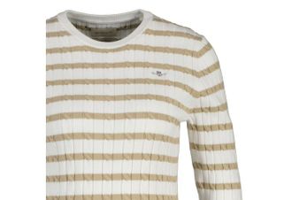 GANT Sweater Damen Strickpullover Baumwolle