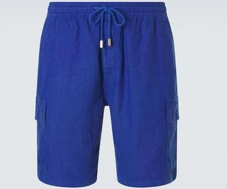 Vilebrequin Bermuda-Shorts aus Leinen