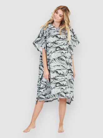After Ocean Poncho de surf gris