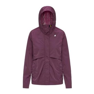 K-Way Sophile Satin Glass Jacke - - Jackets - Damen - Lila - L
