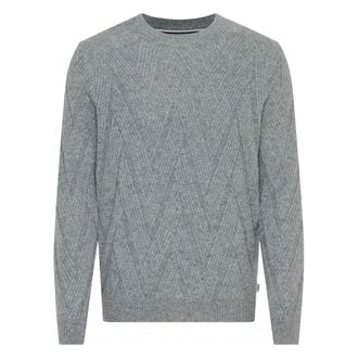 Brax Style Buddy Rundhals-Strickpullover - - Knitwear - Herren - Grau - L