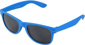 Miobo Sonnenbrillen Party Brillen 1980 style Retro Atzen Nerdbrille Hornbrille Sonnenbrille oder Klarglas Schwarz (Lichtblau Sonnenbrille)