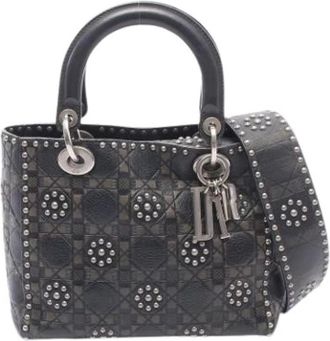 Dior Sac &agrave; main vintage doccasion - Femme - Pre-owned - Noir - Taille: ONE Size
