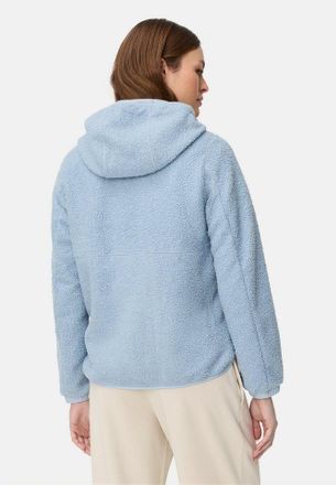 Camel Active Fleecejacke mit fester Kapuze Langarm Reflektierende Details