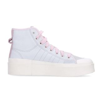 adidas Femme, Chaussures, Blanc, Taille: 40 2/3 EU Baskets Montante Crystal White