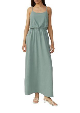 QS by s.Oliver Sommerkleid mit Spaghettitr&auml;gern