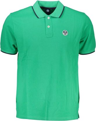 North Sails Homme, Tops, Vert, Taille: S Polo &agrave; Manches Courtes