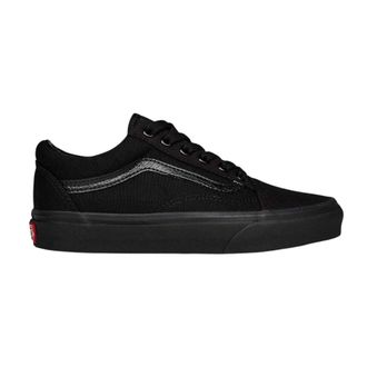 Vans Old Skool Schuhe f&uuml;r Damen, Wildleder, Plattform-Absatz (Dreifaches Schwarz)