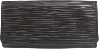 Louis Vuitton unisex, Pre-owned, Noir, Taille: ONE Size Porte-cl&eacute;s Epi doccasion